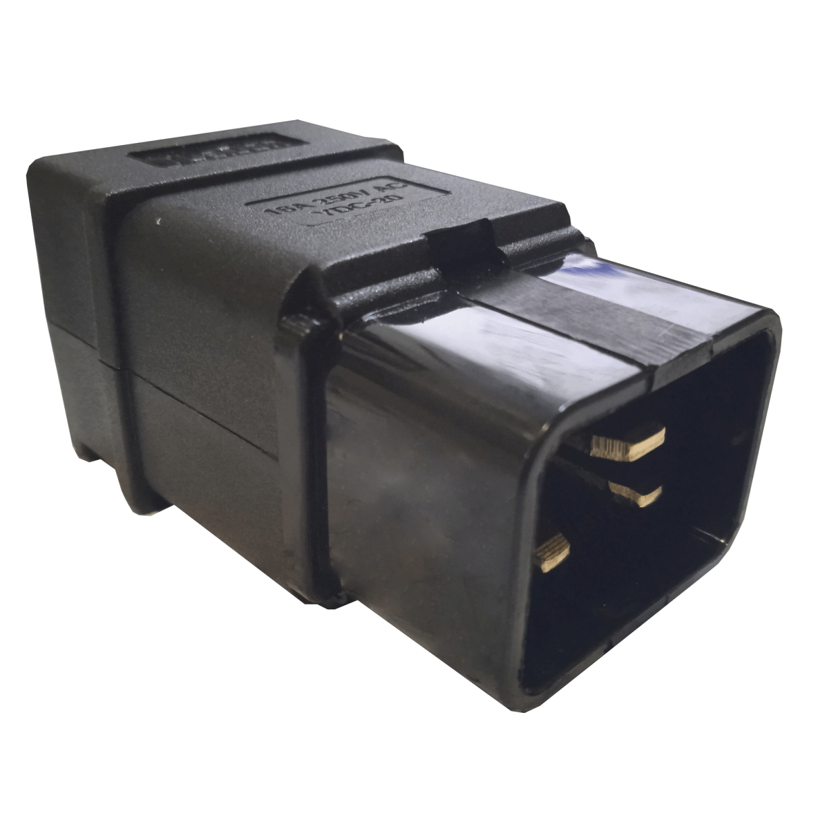 Mod. 420. Conector red IEC macho C20